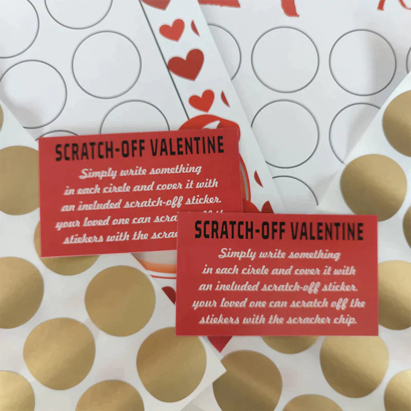 Valentine Scratch Off Print – yoyocats