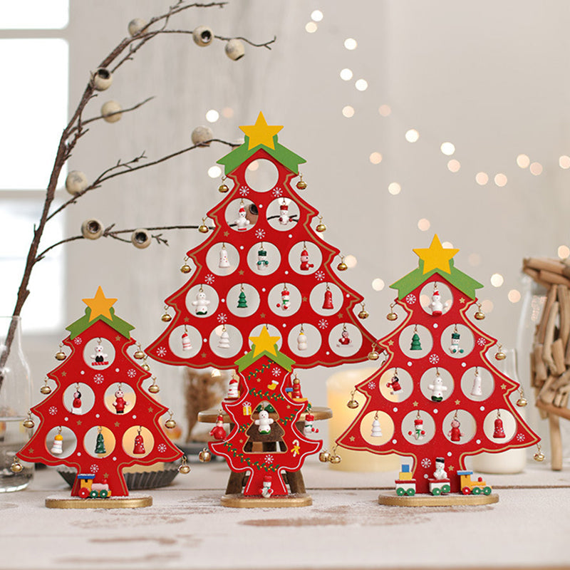 DIY Wooden Mini Christmas Tree Set – yoyocats