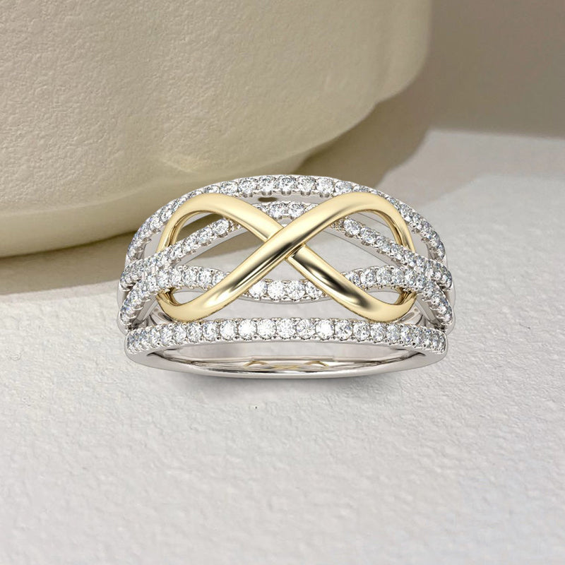 Mother And Daughter Forever Linked Together Ring Yoyocats